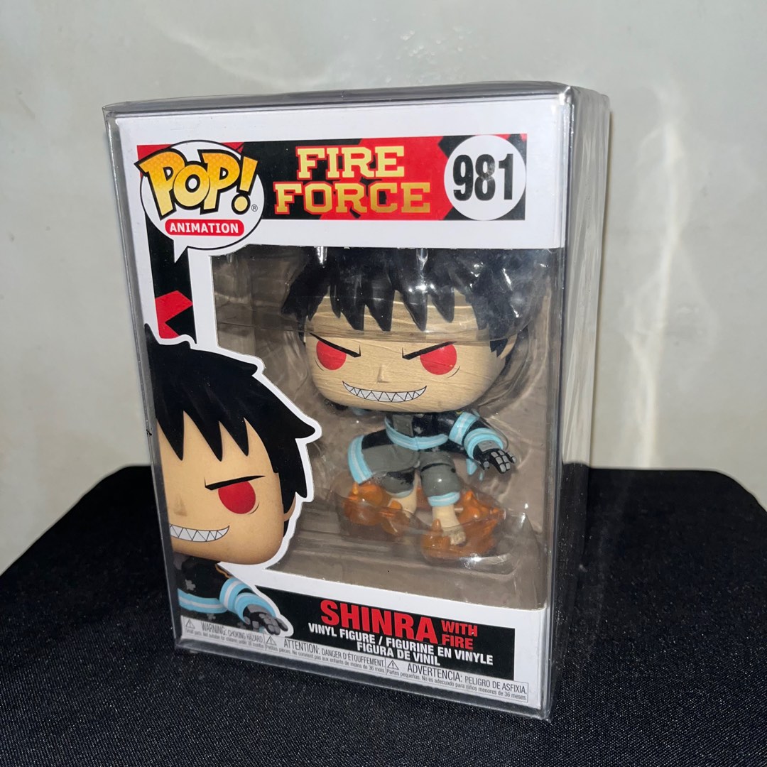 Fire Force Shinra with Fire Funko Pop, Hobbies & Toys, Toys & Games on ...
