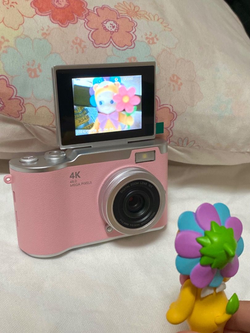 flip pink digicam camera sonny angel hirono (with front cam and games ...