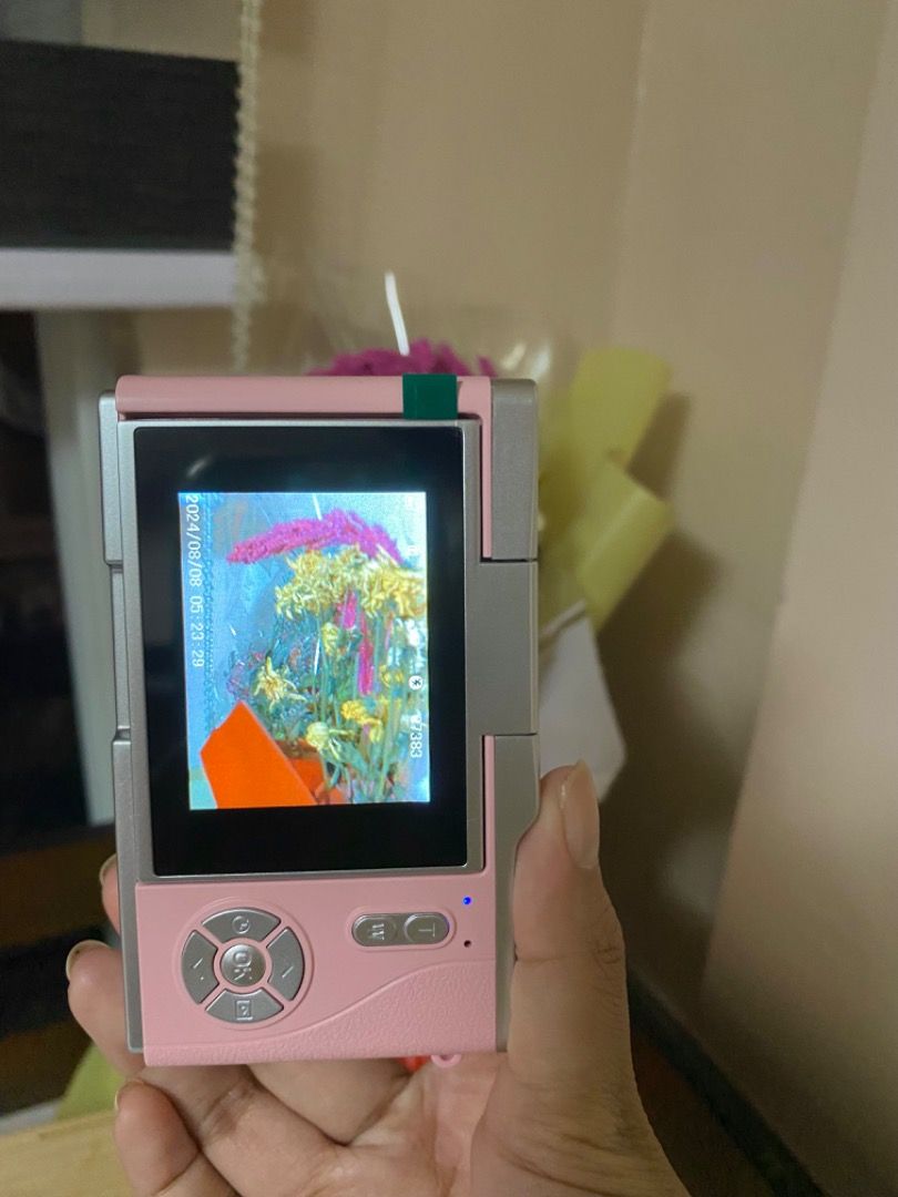flip pink digicam camera sonny angel hirono (with front cam and games ...