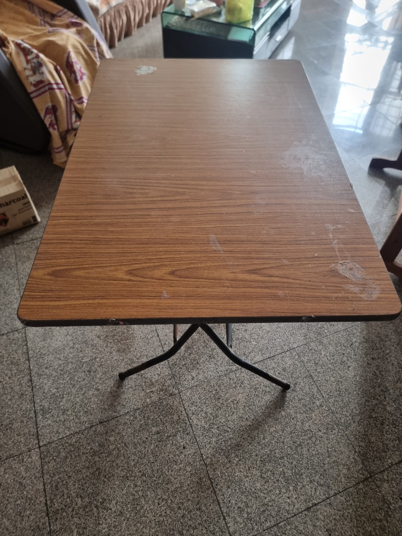 Folding, compact sturdy Table, Furniture & Home Living, Furniture ...