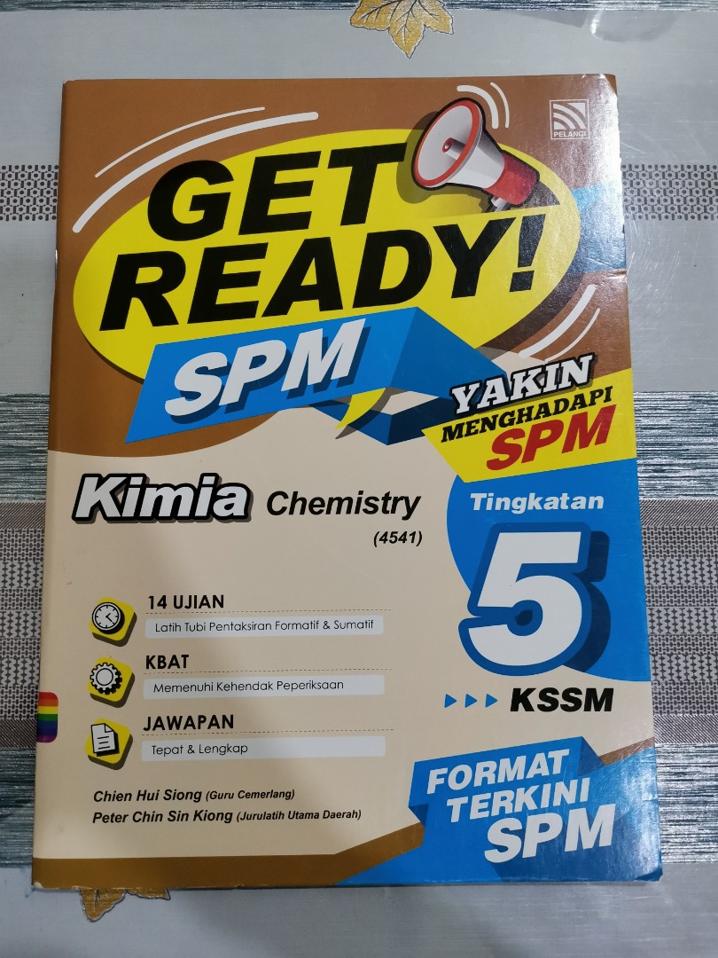 Form 5 Pelangi Chemistry exercise book (Dwibahasa), Hobbies & Toys ...