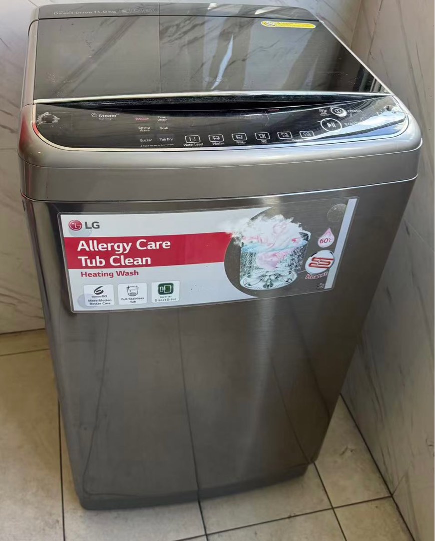 Free delivery 11kg LG washer top load washing machine , TV & Home Appliances, Washing Machines ...