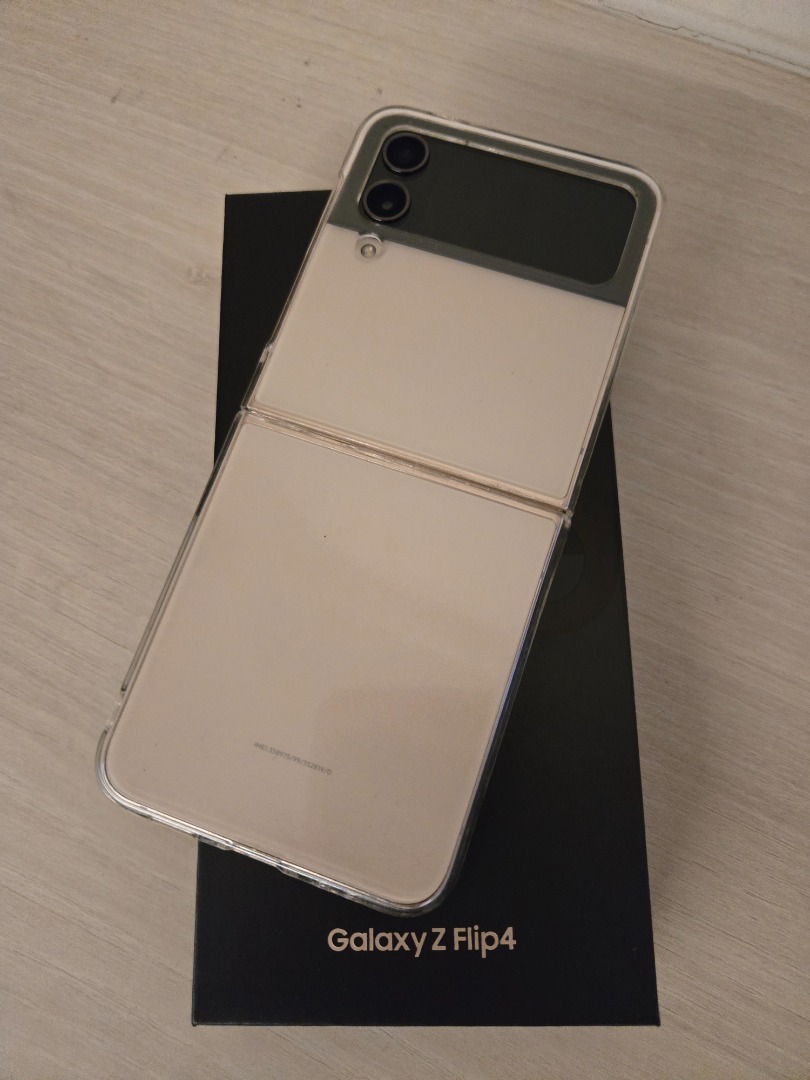 Galaxy Z Flip 4 256GB Pink Gold, Mobile Phones & Gadgets, Mobile Phones ...