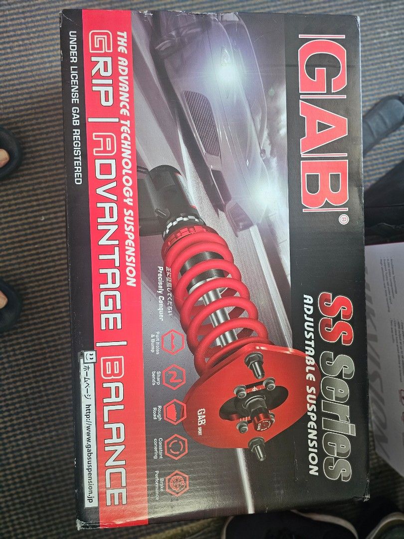 Gap adjustable absorbers, complete set, Auto Accessories on Carousell