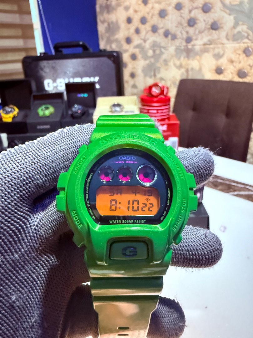 Gshock dw6900 nb3 a.k.a hulk untuk dijual.., Men's Fashion, Watches ...