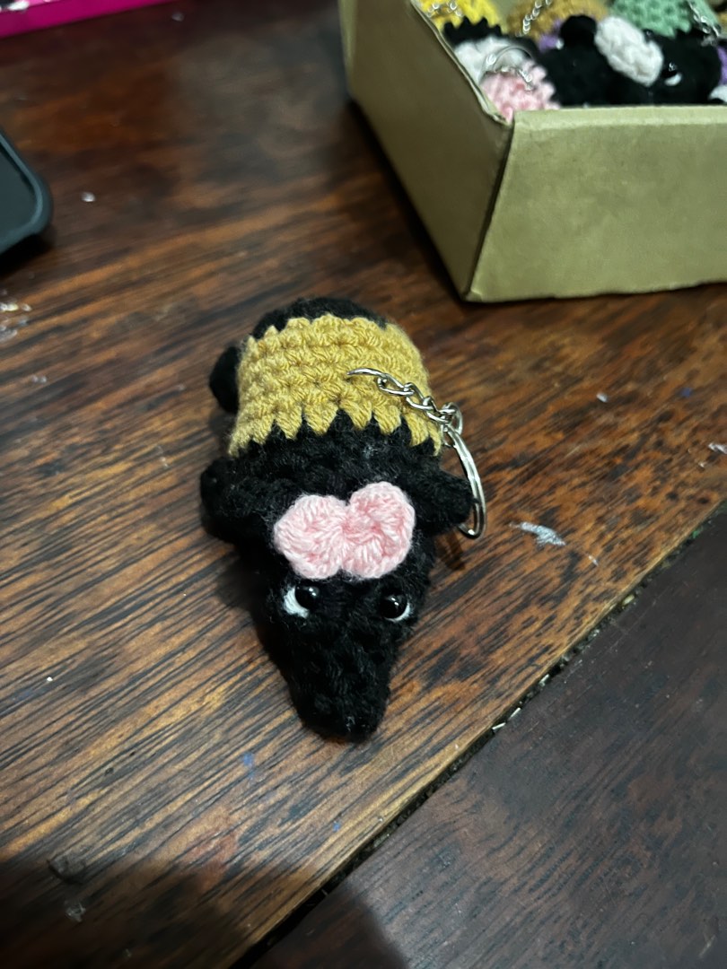 HANDMADE CROCHET TAPIR, Hobbies & Toys, Stationery & Craft, Handmade ...