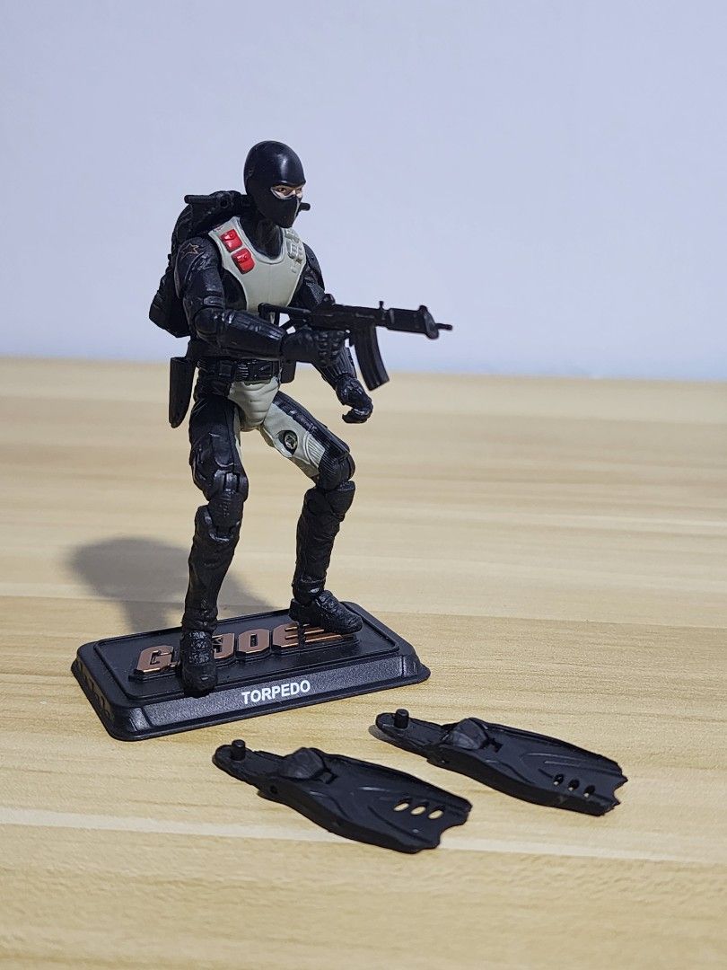 Hasbro GI JOE 50th Anniversary 3.75" TORPEDO not CLASSIFIED, Hobbies ...