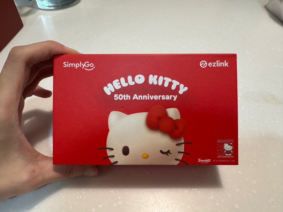 Hello Kitty 50th Anniversary SimplyGo EZ- Link charms, Everything Else ...