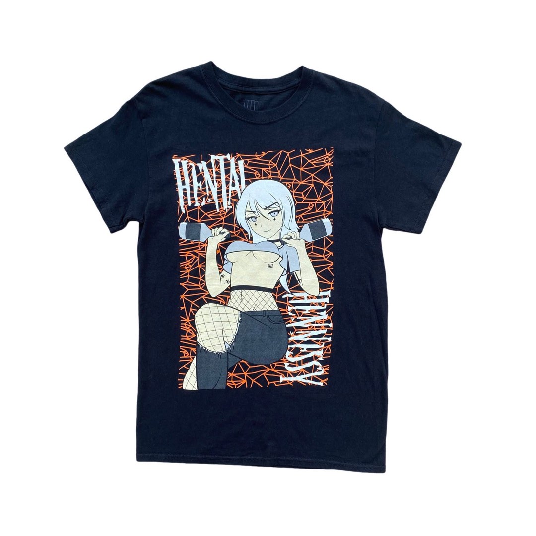 Hentai, Men's Fashion, Tops & Sets, Tshirts & Polo Shirts on Carousell