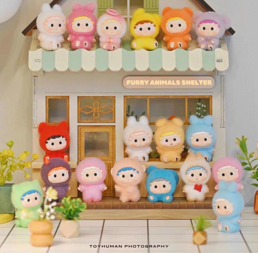 Heyone Ozai Furry Animals Shelter MINI BEANS SERIES / FULL SET ...