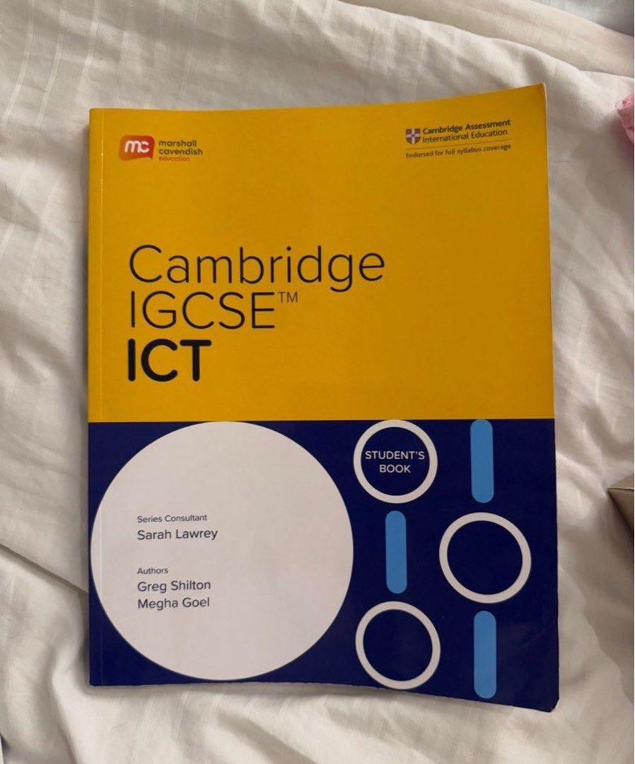 ICT IGCSE TEXTBOOK CAMBRIDGE, Hobbies & Toys, Books & Magazines ...