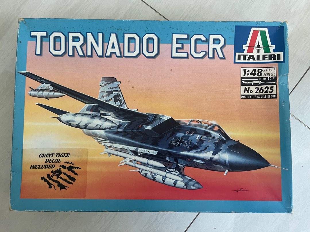 Italeri Tornado ECR Model Kit, Hobbies & Toys, Toys & Games on Carousell