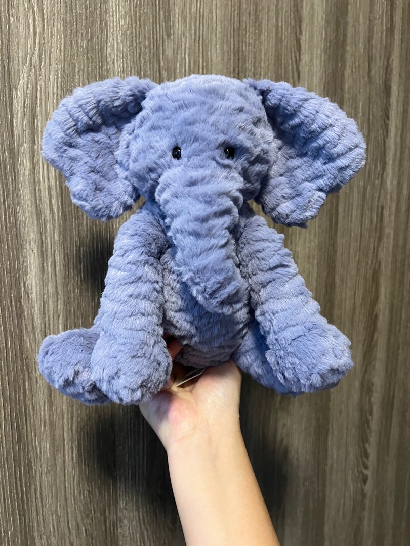 Jellycat Fuddlewuddle elephant medium, Hobbies & Toys, Toys & Games on ...