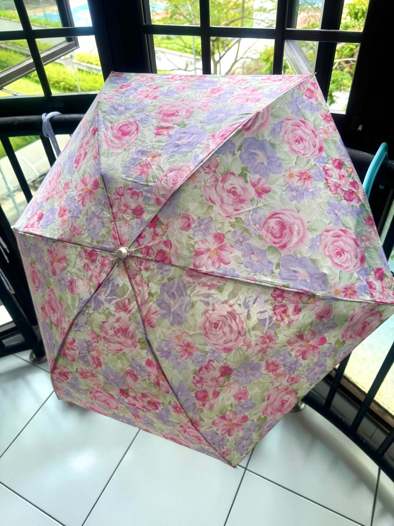 JFA Japan Superlight Vintage Floral Umbrella (552), Hobbies & Toys ...