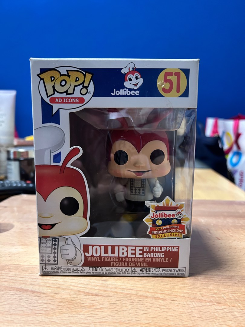 Jollibee in Philippine Barong Funko Pop #51, Hobbies & Toys, Toys ...