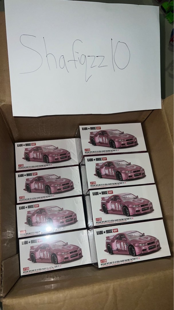 Kaido House R34 pink, Hobbies & Toys, Toys & Games on Carousell