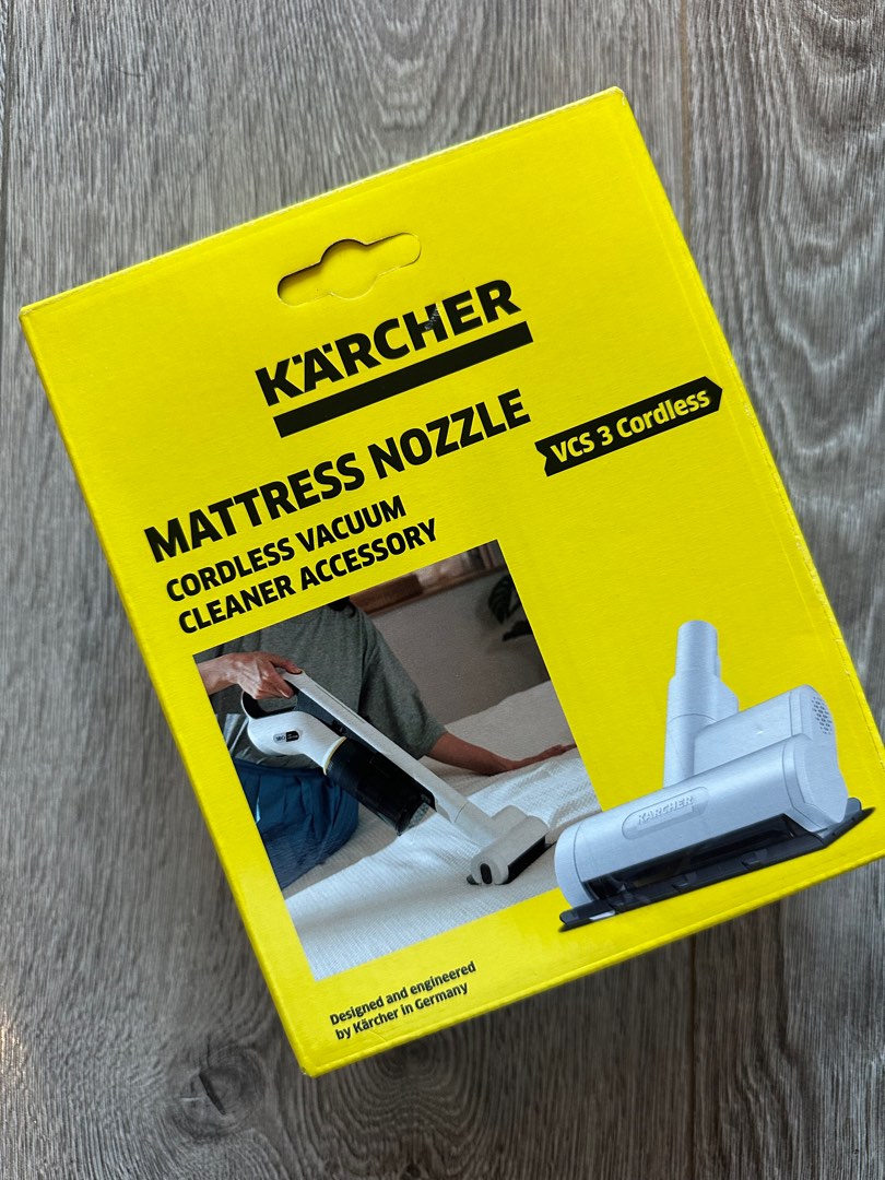Karcher mattres nozzle vcs3 cordless 高潔vcs3床褥吸頭, 家庭電器, 吸塵機 ＆ 家居清潔電器 ...