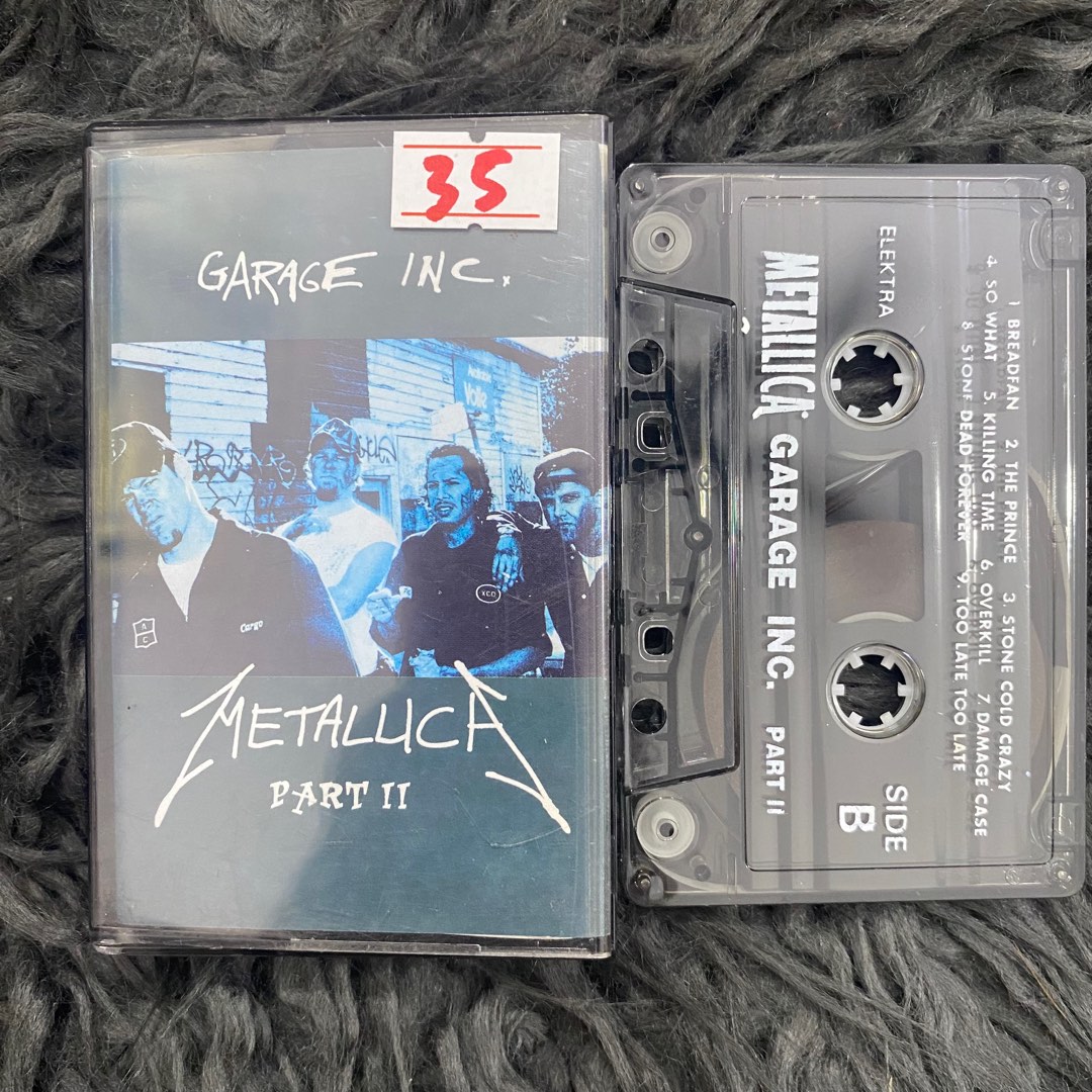 KASET METALLICA GARAGE INC Part 11, Hobbies & Toys, Music & Media, CDs ...
