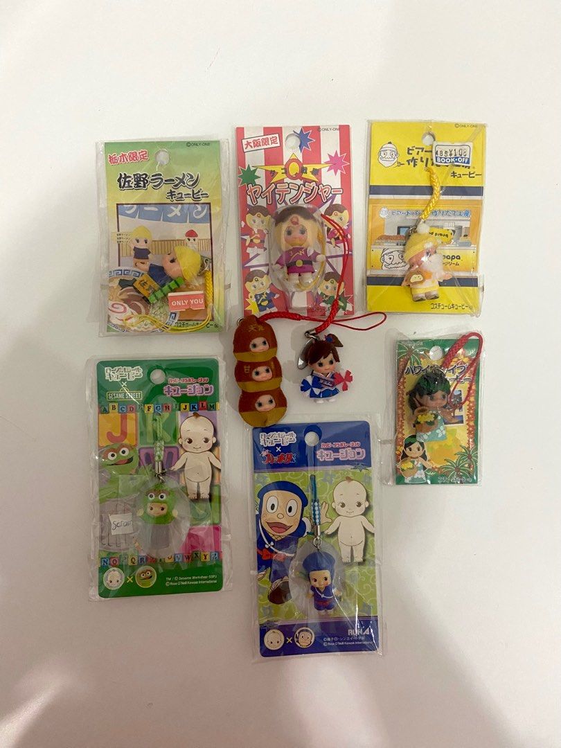 Kewpie baby,hello kitty,sonny angel,toro inoue, tamagotchi keychain ...