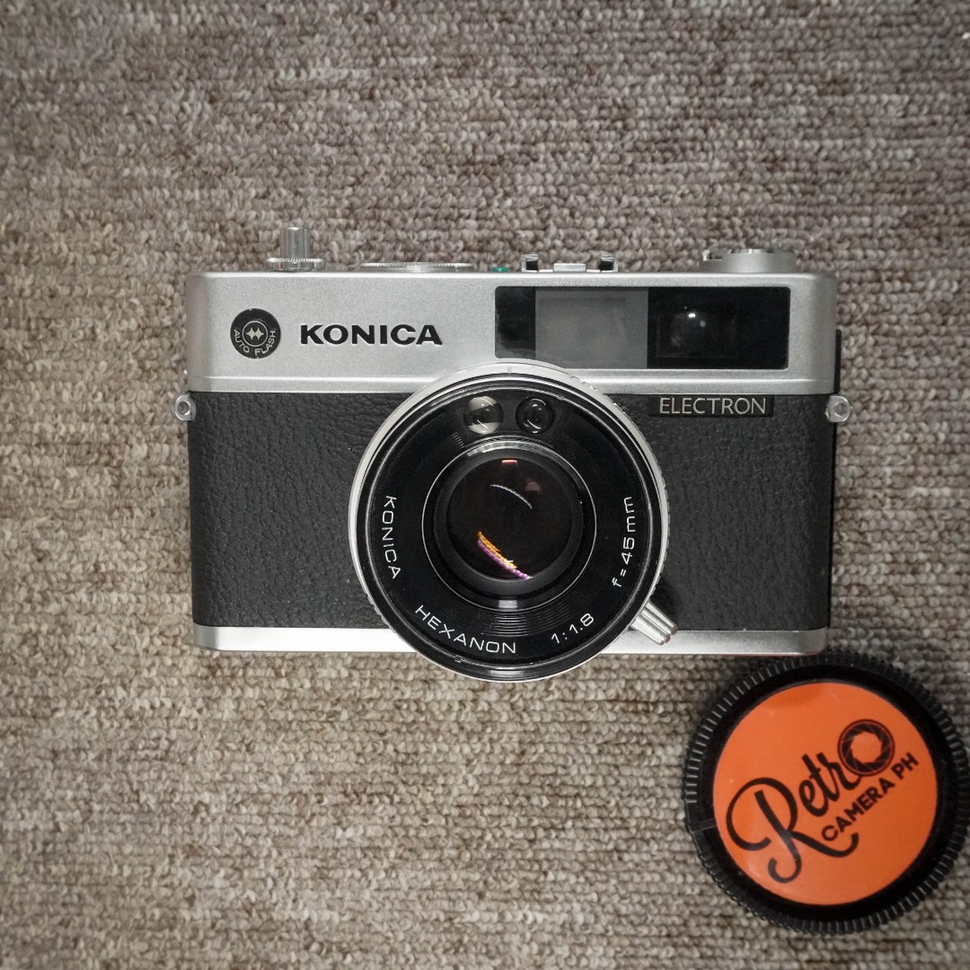 KONICA ELECTRON (1969) Vintage Film Camera, Photography, Cameras on ...
