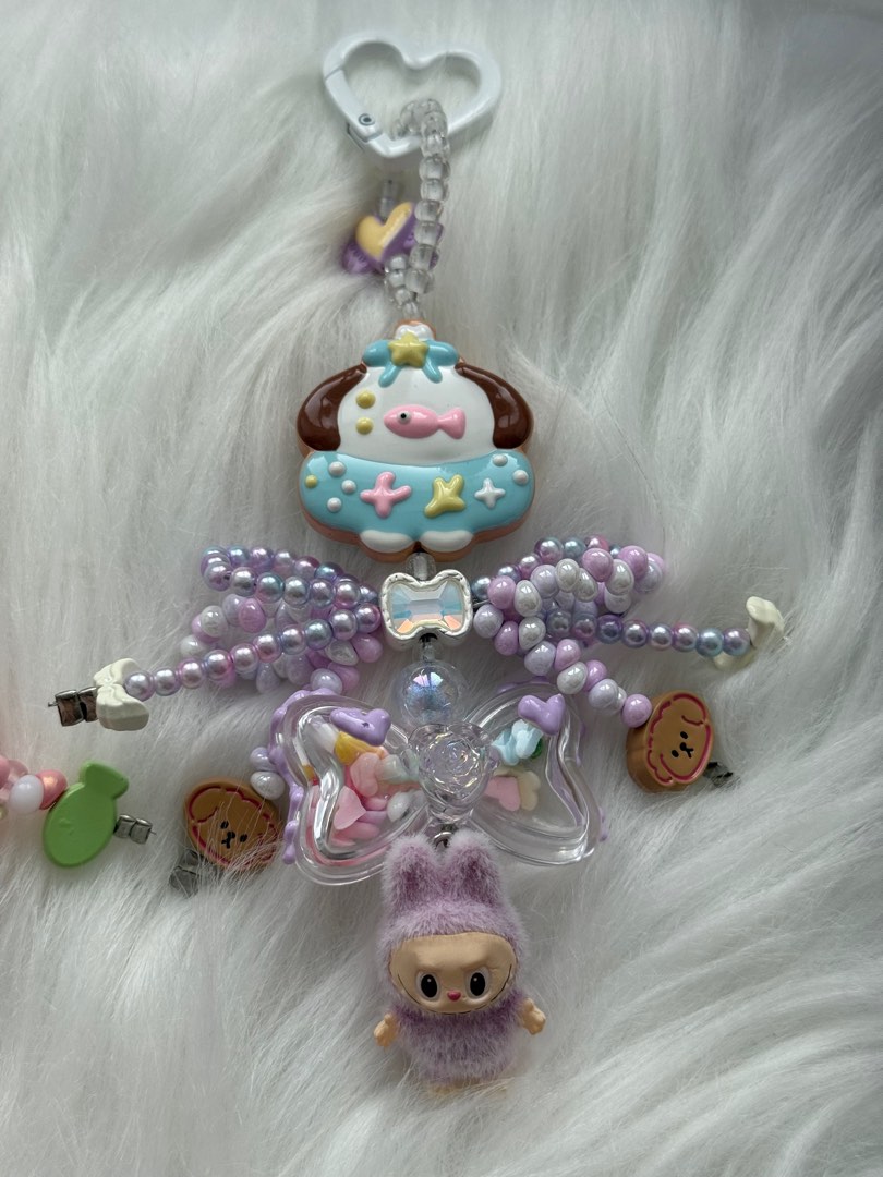 Labubu & Skullpanda Clay keychains, Hobbies & Toys, Toys & Games on ...