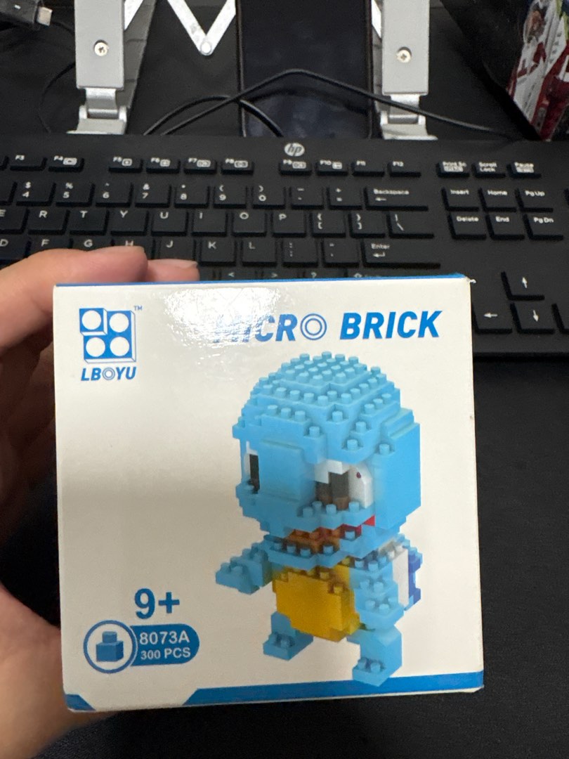 LBOYU Micro Brick Pokemon Squirtle Building Set, Hobbies & Toys, Toys ...
