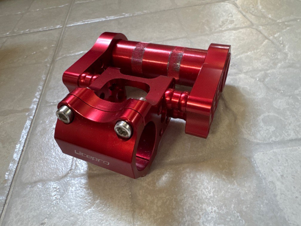 Litepro Road Bike Handlebar Stem Adjustable Dual Stem 25.4mm Alloy ...