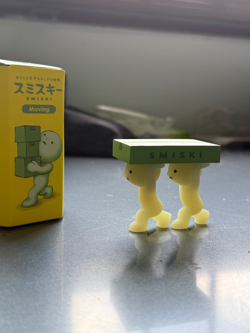little smiski teamwork - moving series, Hobbies & Toys, Toys & Games on ...