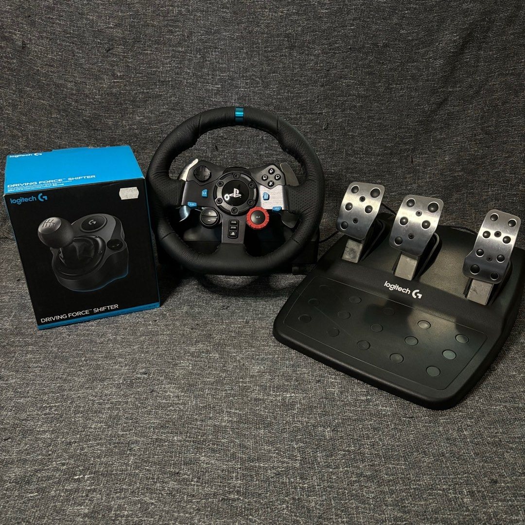 FREE DELIVERY Logitech G29 Driving Force Steering Wheel Pedal Sim ...