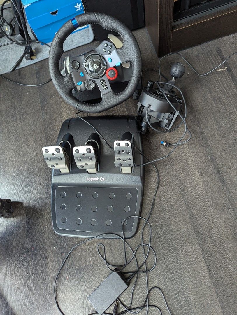 Logitech G29 with shifter, Video Gaming, Gaming Accessories ...