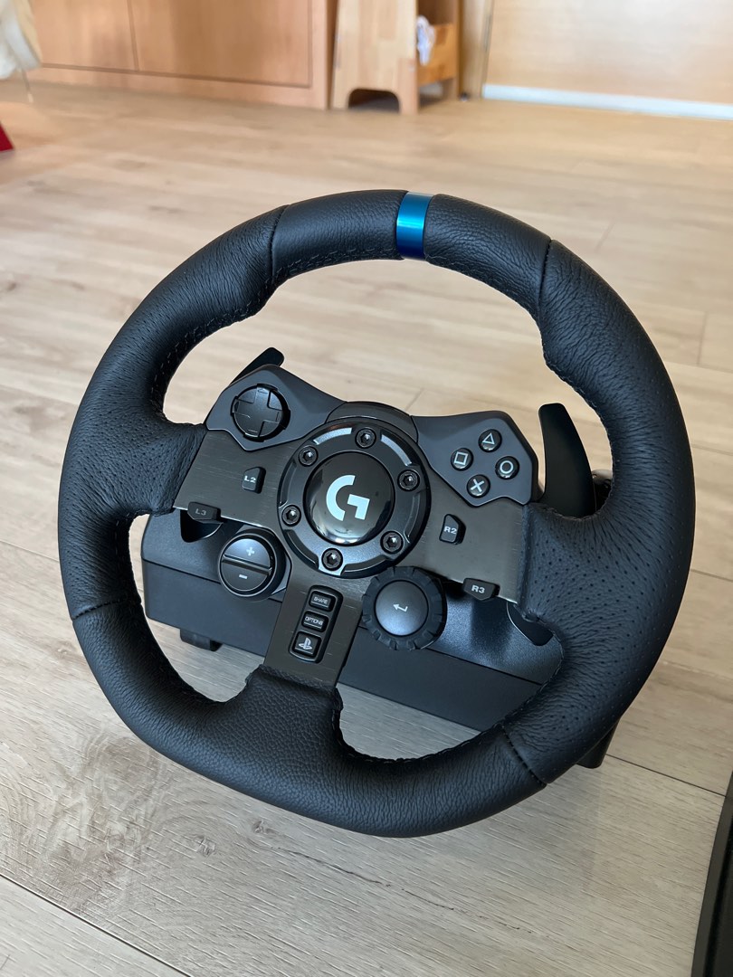 Logitech G923 Sim Racing Wheel, Video Gaming, Gaming Accessories ...