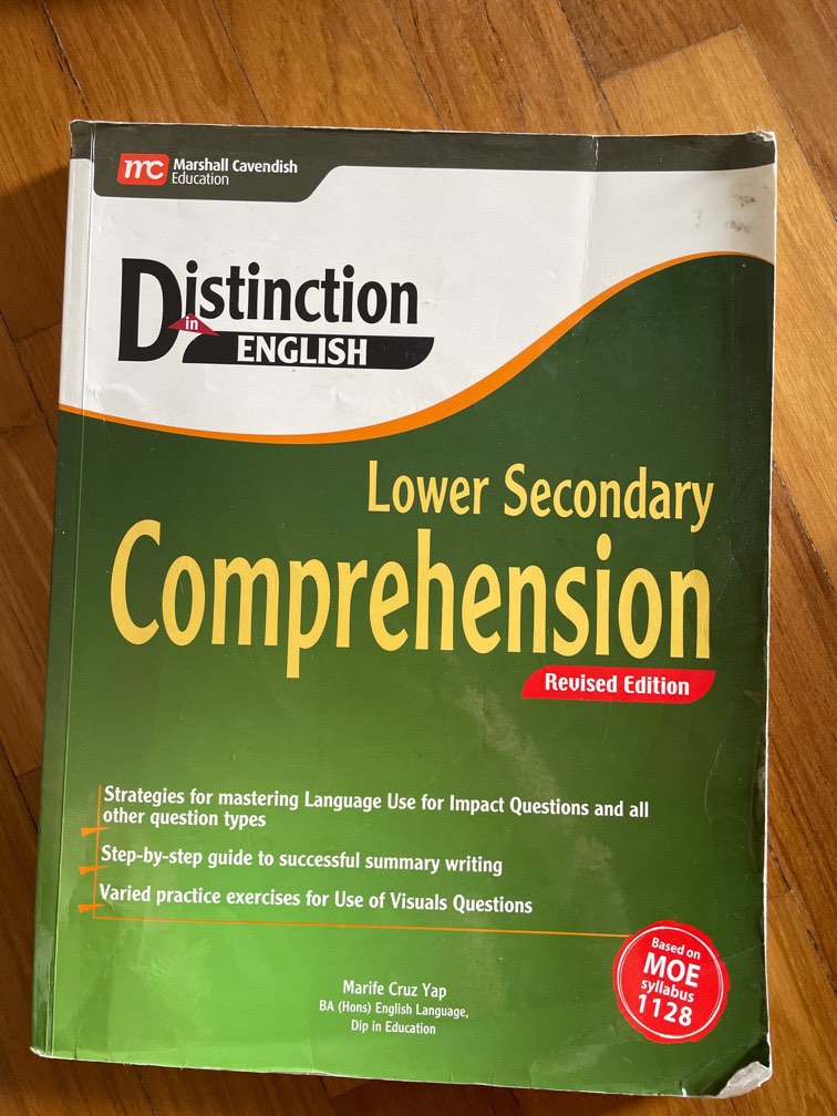 Lower Secondary comprehension, Hobbies & Toys, Books & Magazines ...