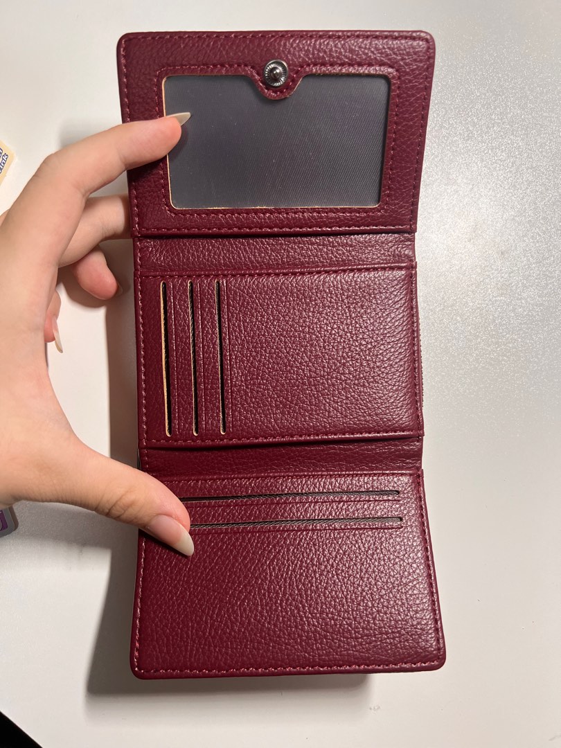 Maroon wallet, Women's Fashion, Bags & Wallets, Purses & Pouches on ...