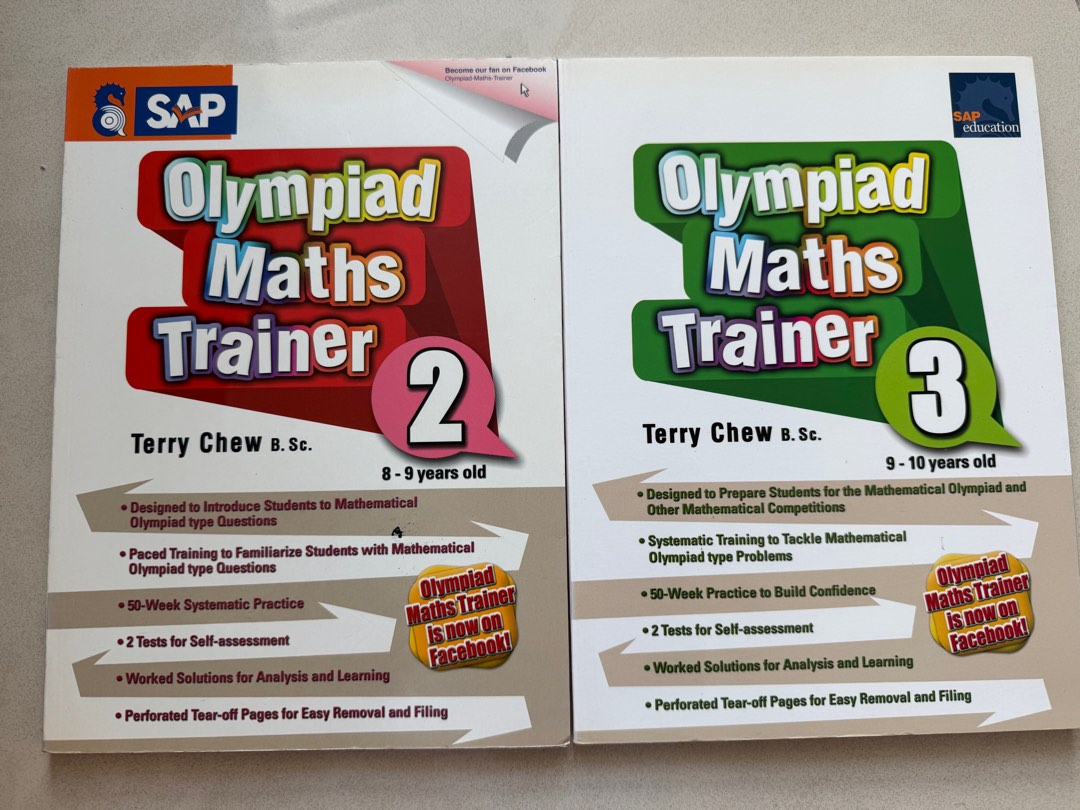 Maths Olympiad Terry Chew, Hobbies & Toys, Books & Magazines ...