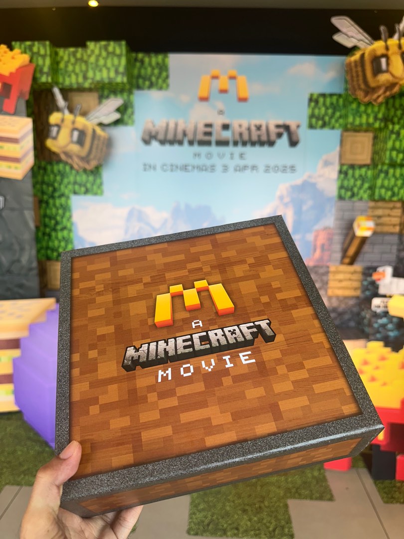 McDonald A Minecraft Movie Collectibles Set, Hobbies & Toys, Toys ...
