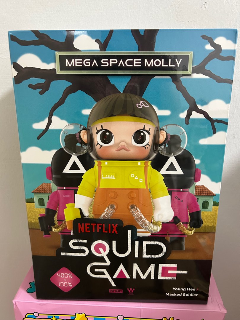 MEGA SPACE MOLLY 400%+100% Squid Game, Hobbies & Toys, Toys & Games on ...