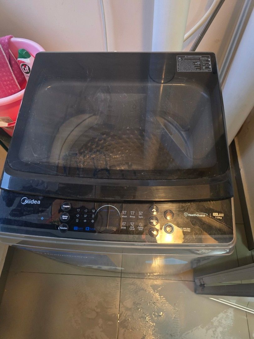 Midea washing machine model-MA200W75, TV & Home Appliances, Washing ...