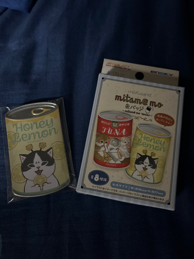 mofusand mitamemo series pin, Hobbies & Toys, Memorabilia & Collectibles, Vintage Collectibles ...