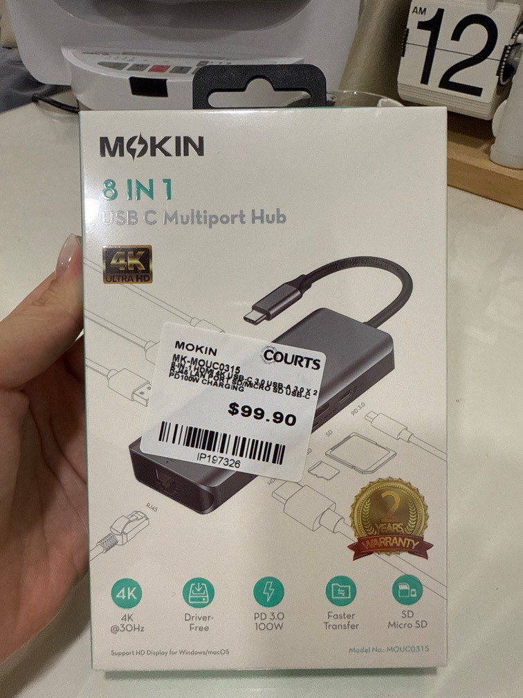 Mokin USB C Multiport Hub, Computers & Tech, Parts & Accessories ...