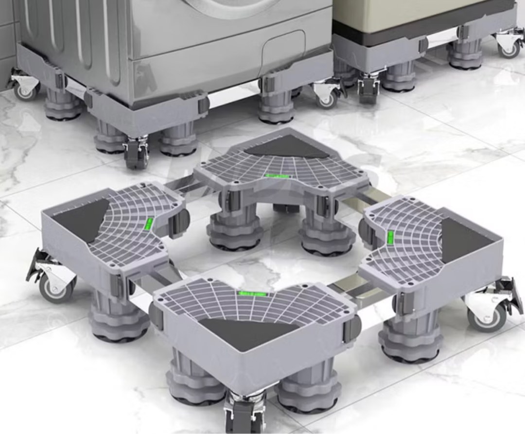 Moveable Adjustable Extendable Heavy Duty Wheel Roller Base Washing ...