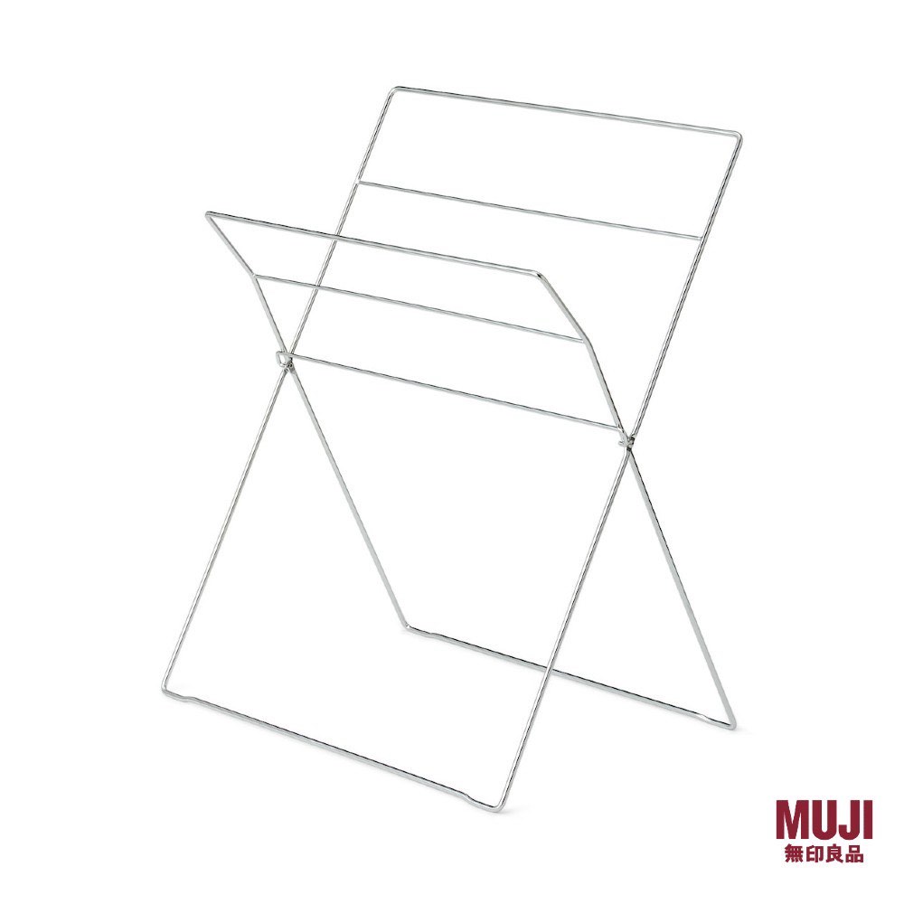 Muji stainless steel indoor drying rack, Furniture & Home Living, Home ...