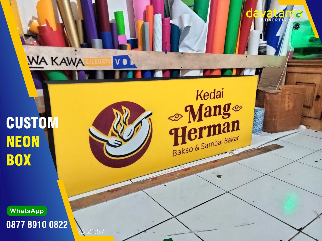 Neon Box Toko - Neon Box Akrilik - Neon Box Murah, Desain & Kerajinan ...