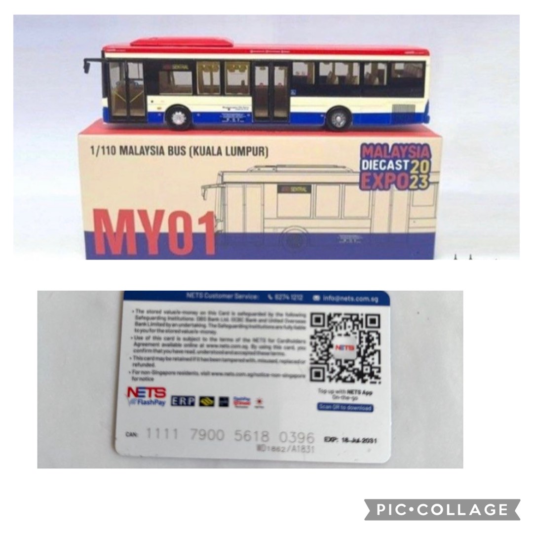 KL Bus 1/110 & NETS FlashPay (2 items), Hobbies & Toys, Toys & Games on ...