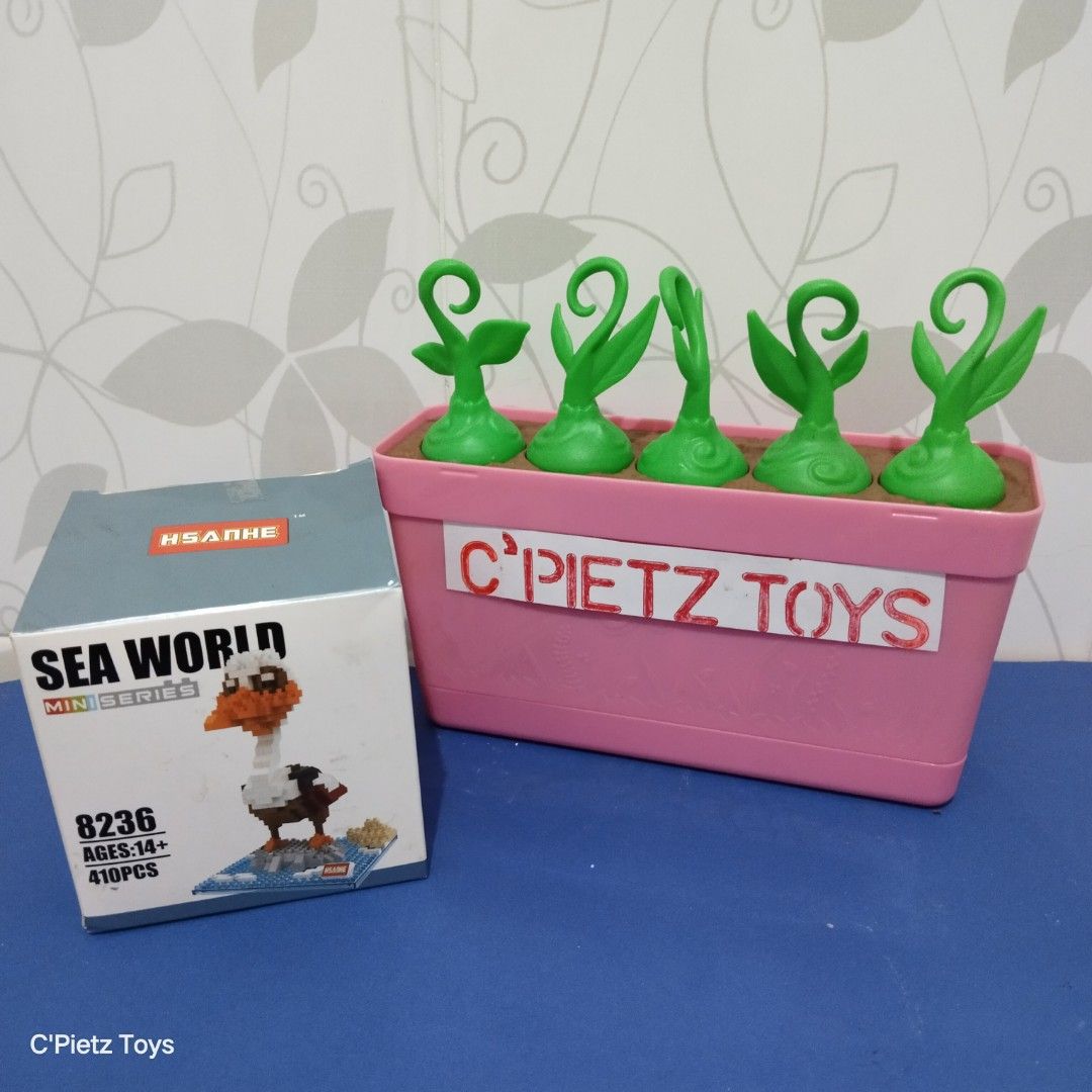 (NEW) Mainan Brick Anak / Balok Susun Nano Block HSANHE 8236 Sea World ...