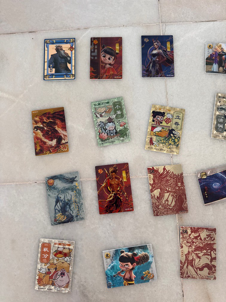 Nezha cards 2pc, Hobbies & Toys, Collectibles & Memorabilia, Fan ...