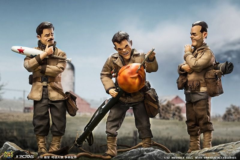 Nice Toys NT2202ABCD - 1/12th Scale Soldiers of USA: Matt Cute Ryan ...