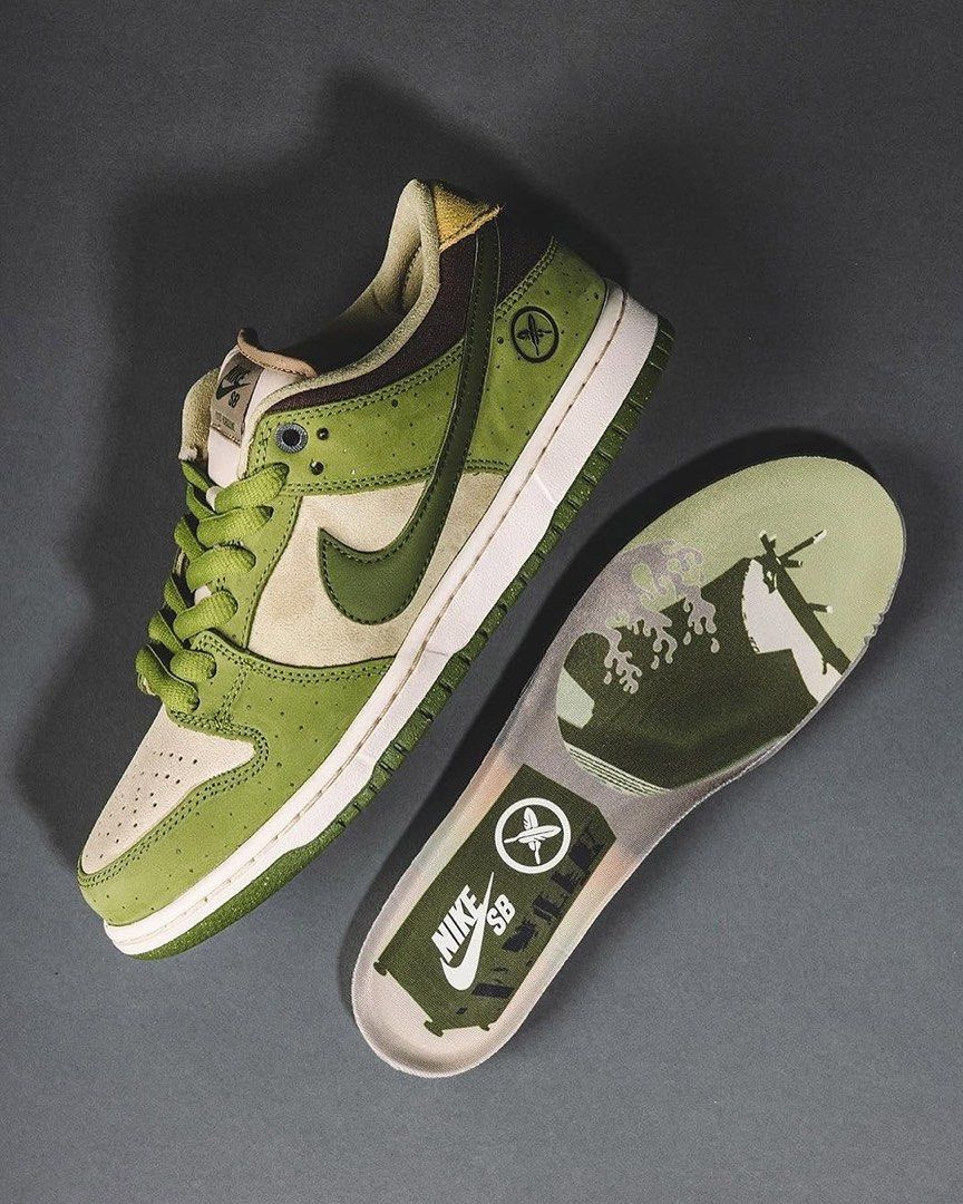 Nike SB Dunk low pro Yuto Matcha inspires by japanese olympic ...