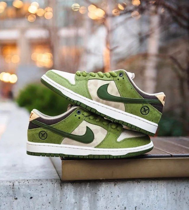 Nike SB Dunk low pro Yuto Matcha inspires by japanese olympic ...