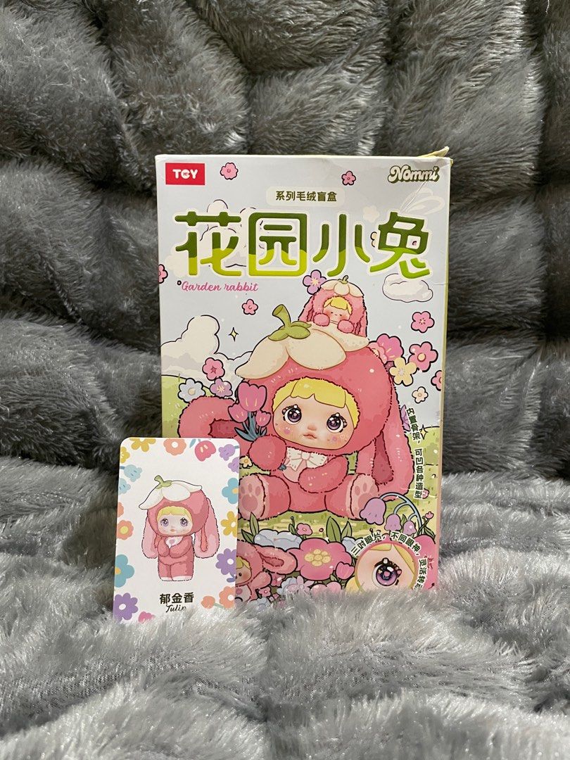 Nommi V2 TULIP Garden Rabbit Series Plush Blind Box Selected BC, Toys ...