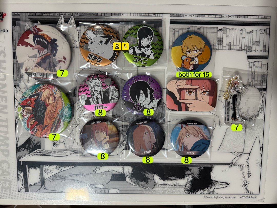 Official chainsaw man merch, Hobbies & Toys, Memorabilia & Collectibles ...